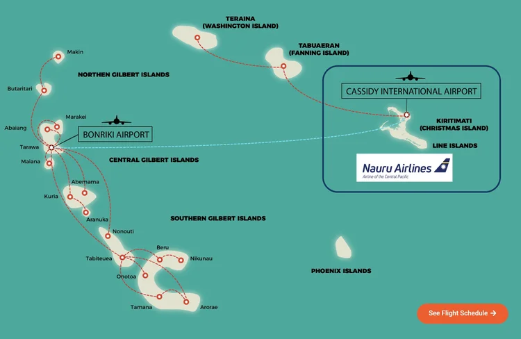 Air Kiribati Resumes Line Islands Group Service From mid-Jan 2024 ...