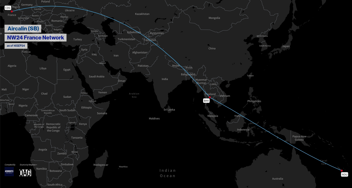 Aircalin Plans Paris Dec 2024 Launch — AeroRoutes