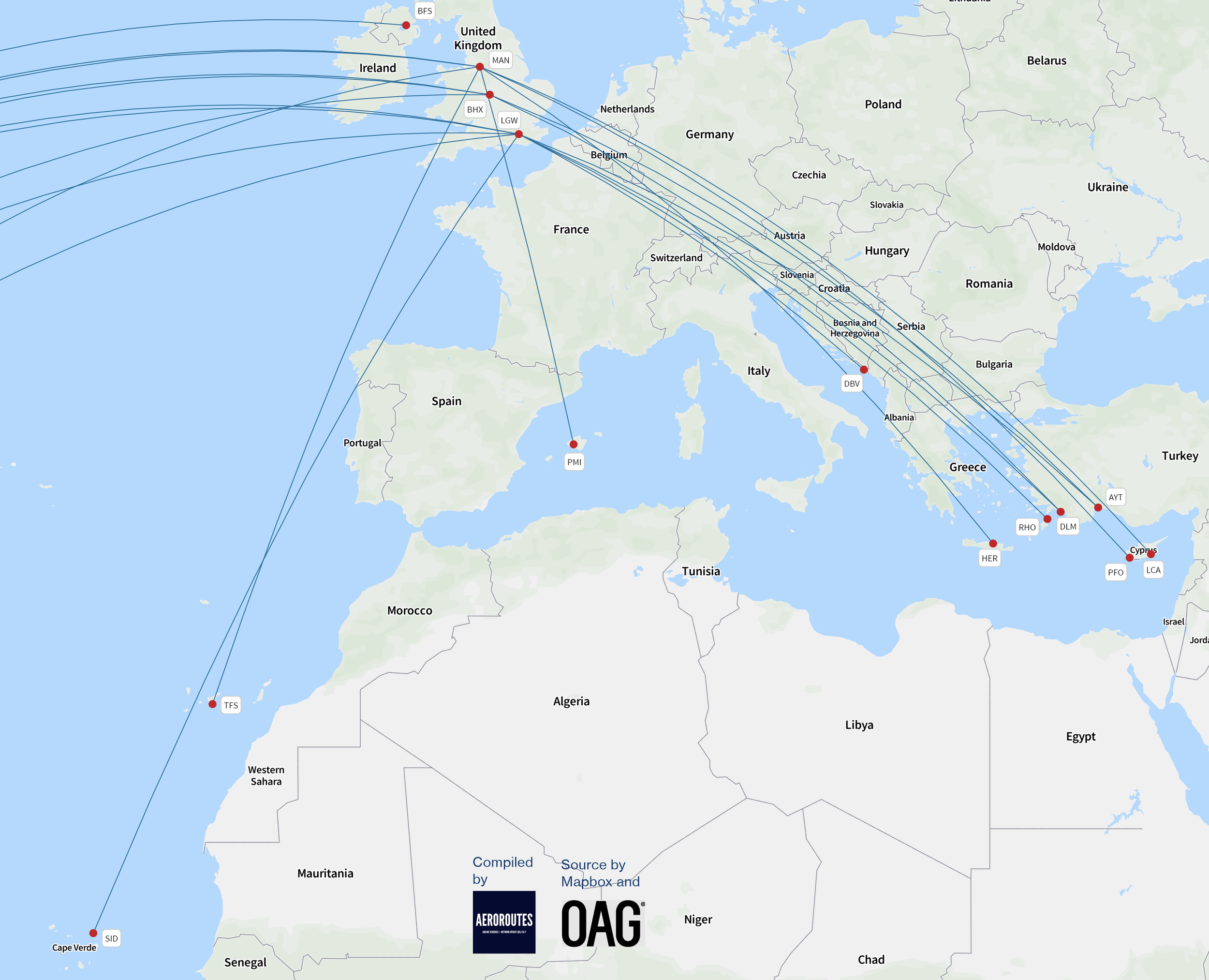 TUI Airways NS23 UK Boeing 787 Short-Haul Additions – 25DEC22 — AeroRoutes
