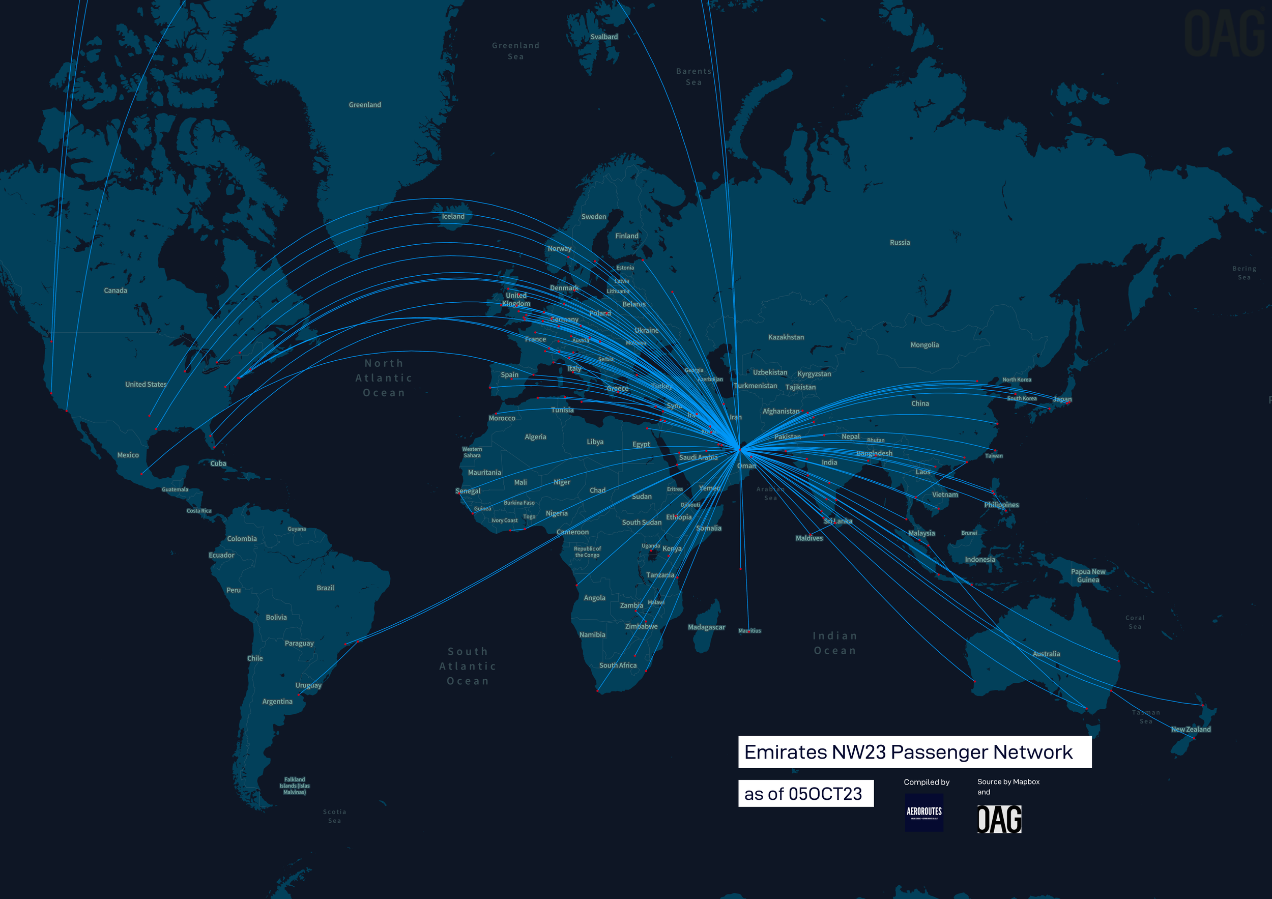 Emirates NW23 Network Overview/Changes – 05OCT23 — AeroRoutes