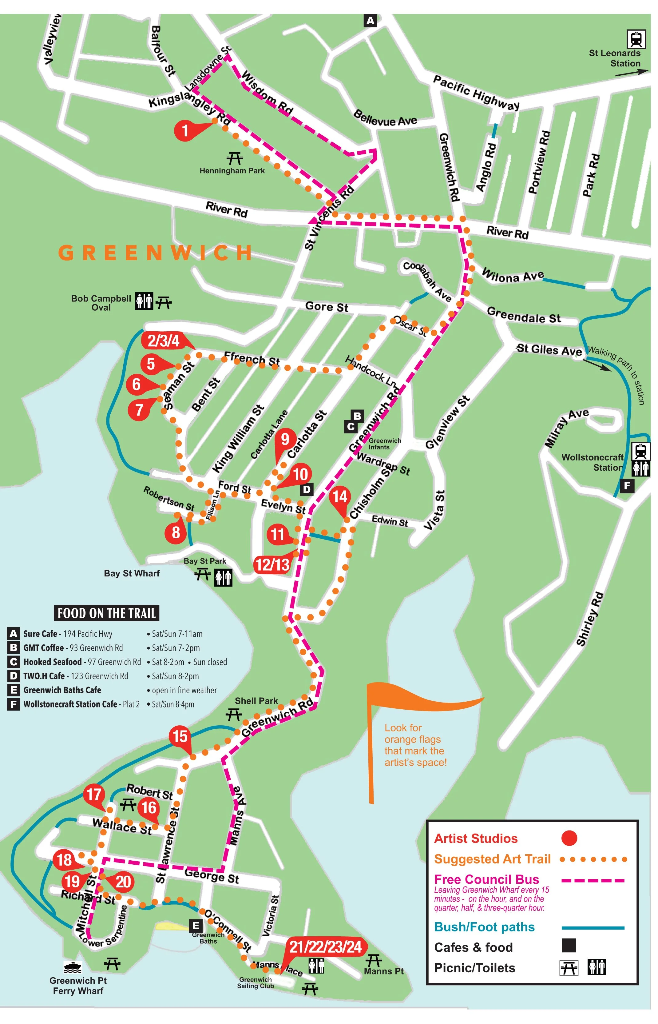 Map | Greenwich Village Arts Trail