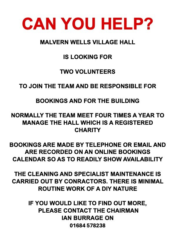 Malvern Wells Village Hall