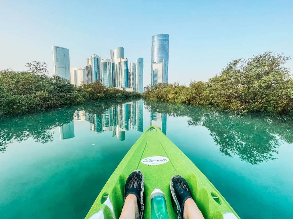 Kayak In Reem Island Abu Dhabi | Husaak Adventures Abu Dhabi — Husaak ...
