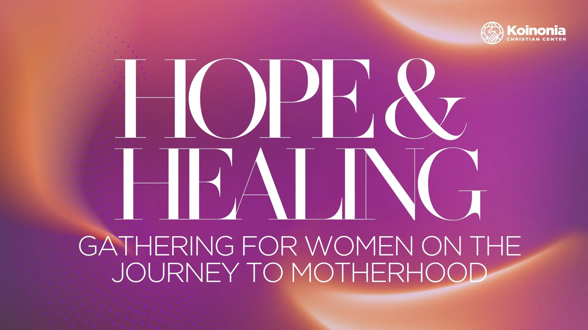 Events — Koinonia Christian Center