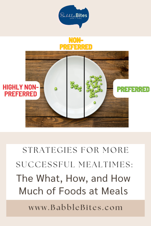 Strategies for More Successful Mealtimes: The What, How, and How Much ...
