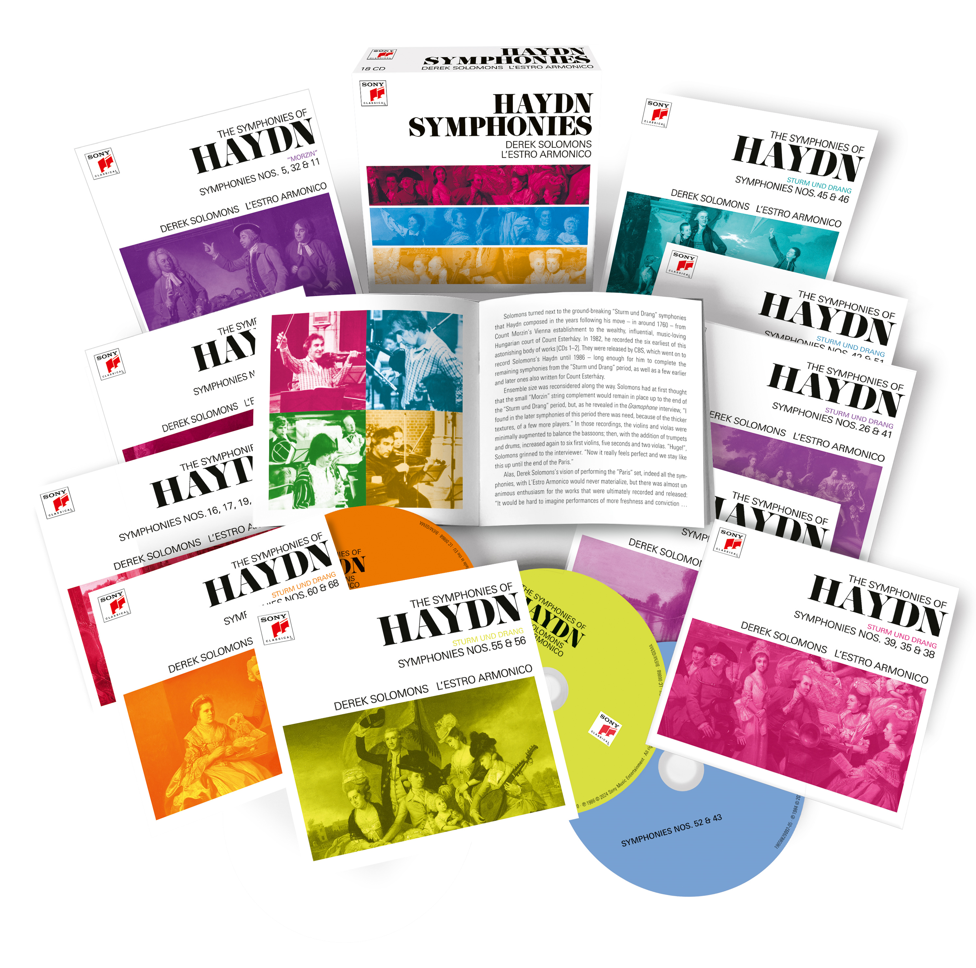 Sony Classical | Derek Solomons - Haydn L'Estro Armonico — Jensen Artists