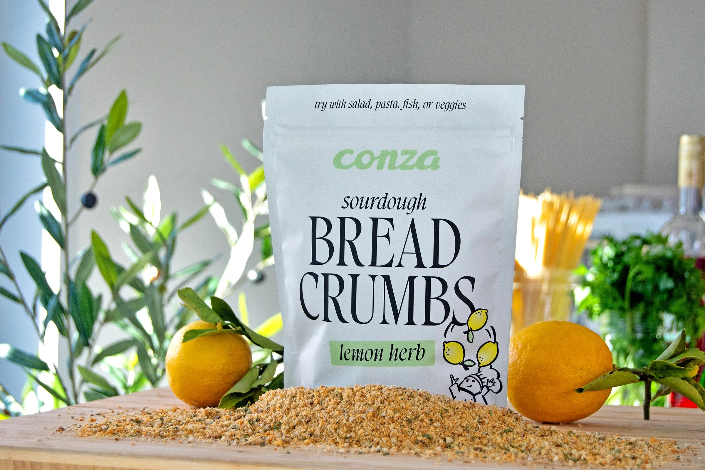 Conza Sourdough Bread Crumbs