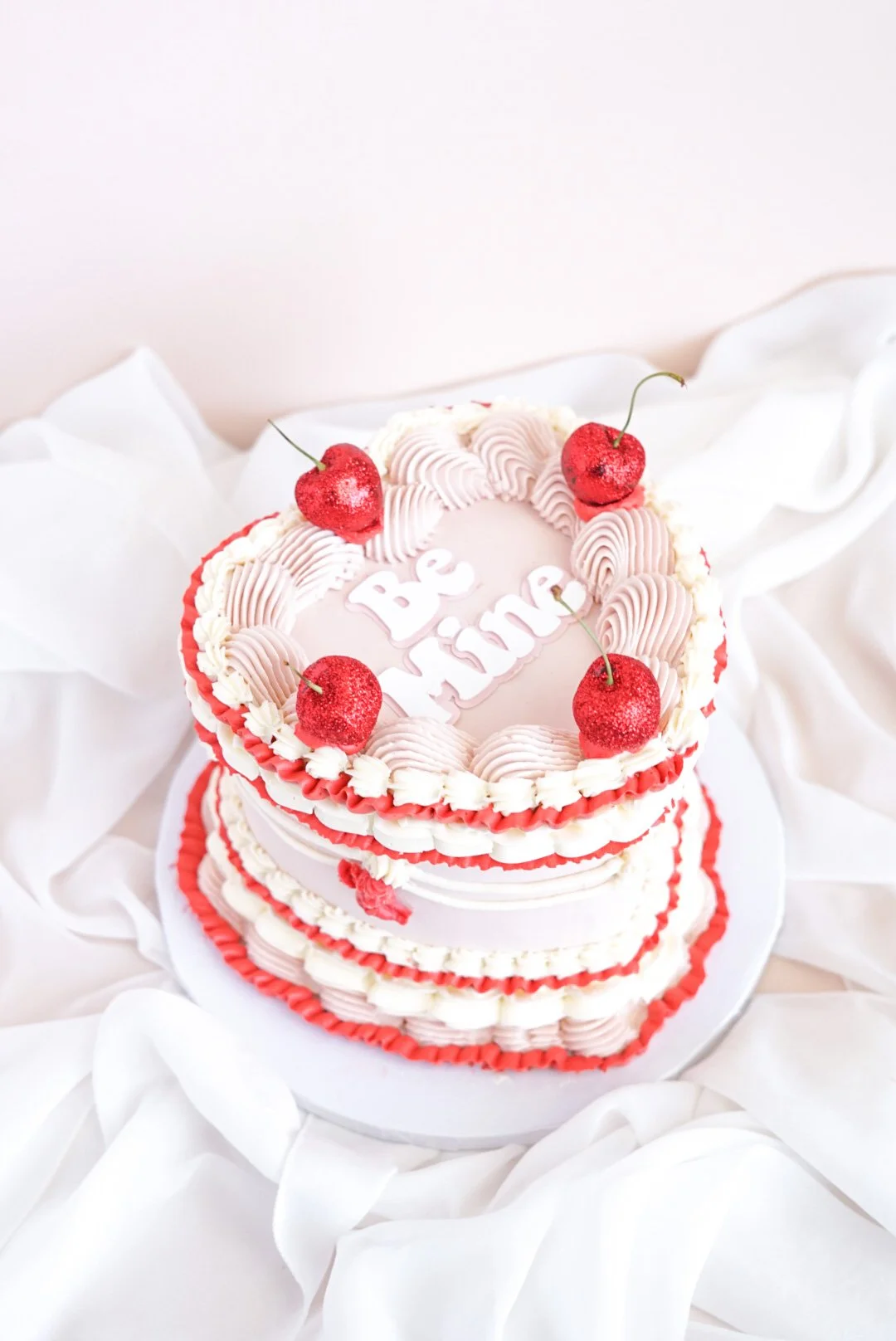 Heart-Shaped Cake — Kimberly's Cakery LLC