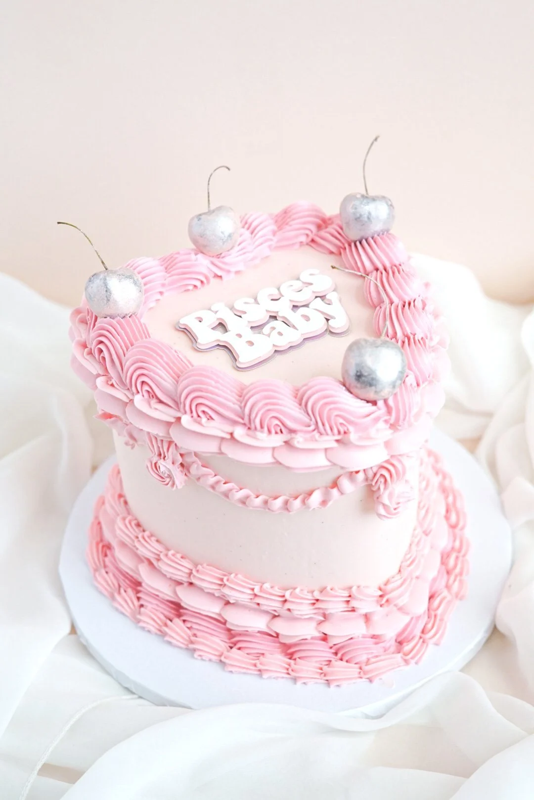 Heart-Shaped Cake — Kimberly's Cakery LLC