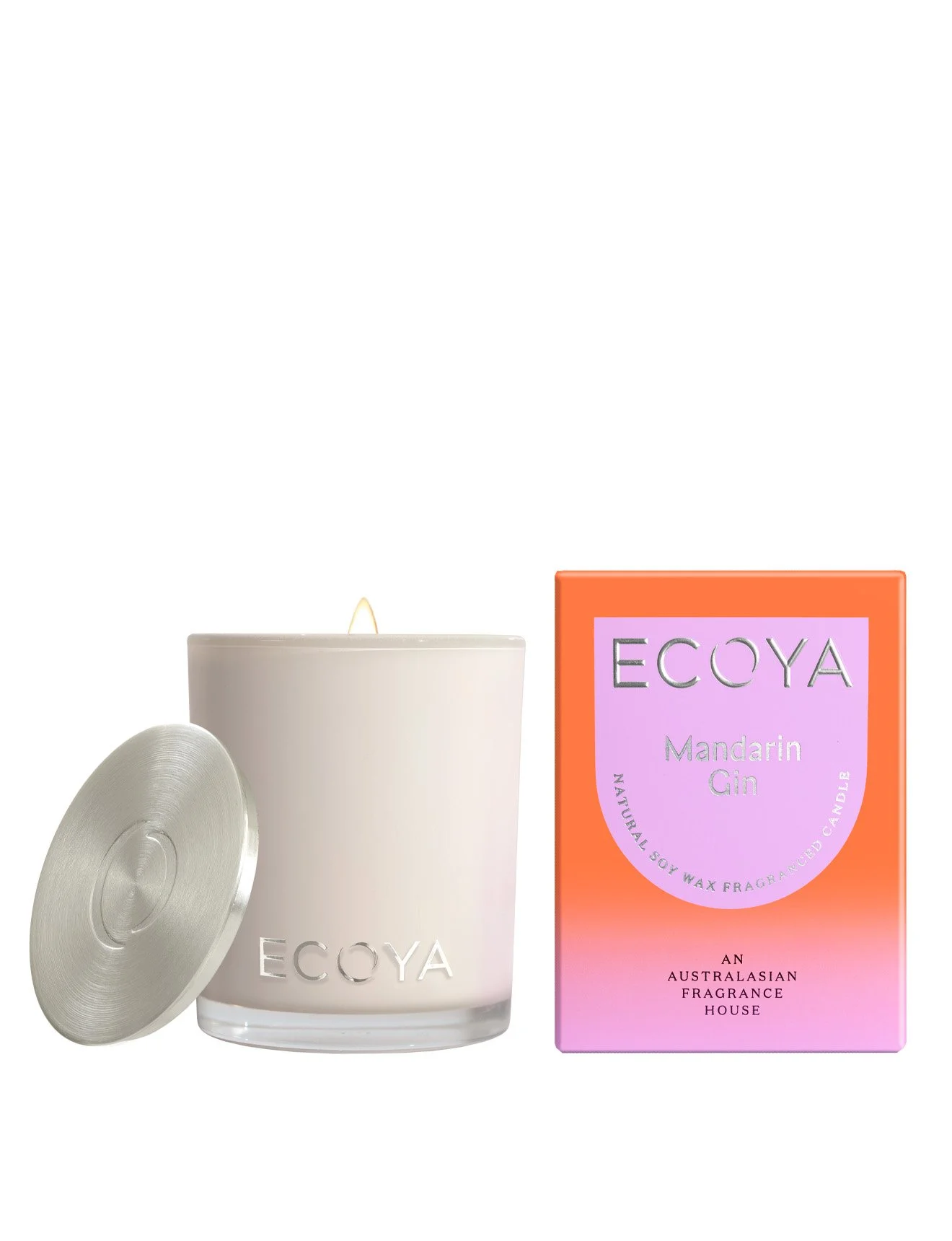 ECOYA Mandarin Gin Mini Madison Candle — The Village Florist Napier