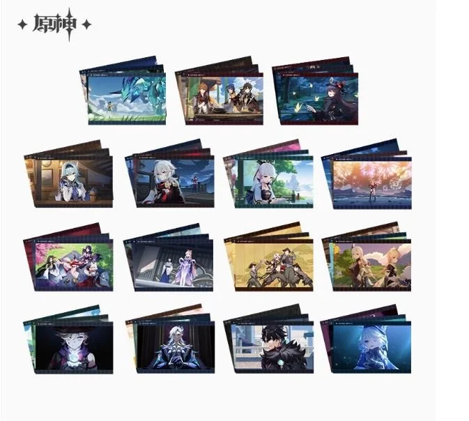 Pre-Order Genshin Outing Theme Series Q version Badge — Mahou Nippon