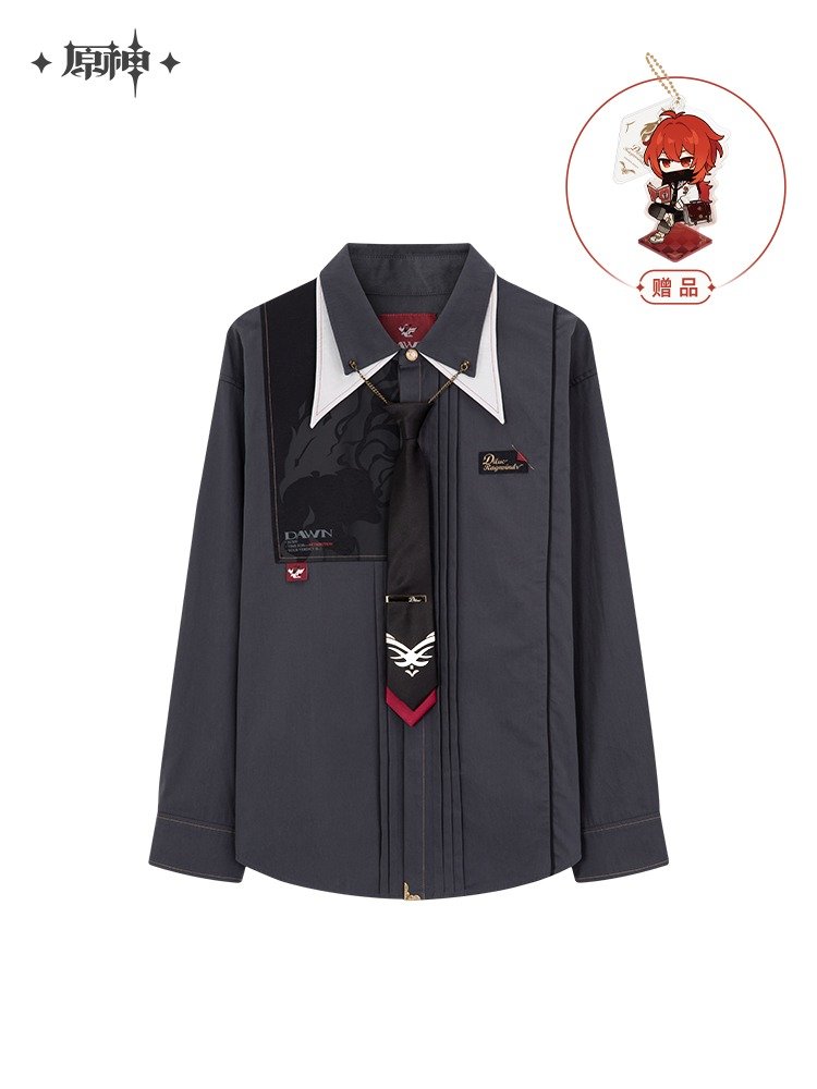 Pre-Order Genshin Diluc Theme Series Long Jacket — Mahou Nippon