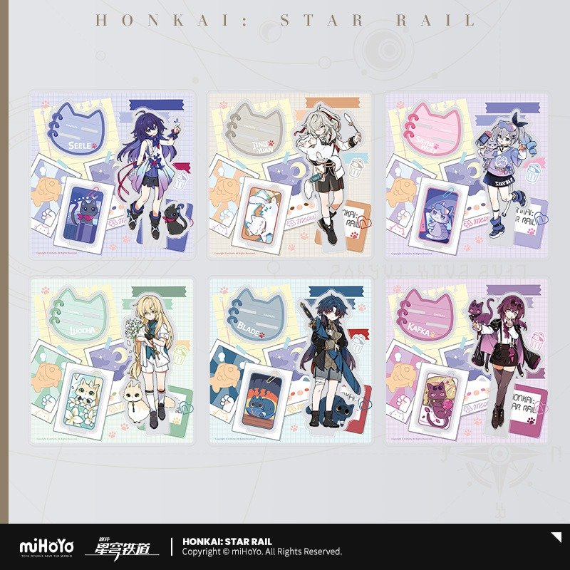 Pre-order Honkai Star Rail acrylic stands — Mahou Nippon