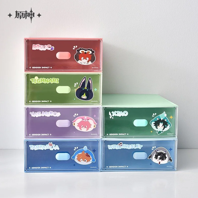 Pre-order Genshin Impact Teyvat Zoo Themed Plastic Desktop Storage ...
