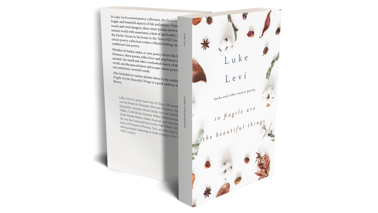 Luke Levi - Poet and Photographer
