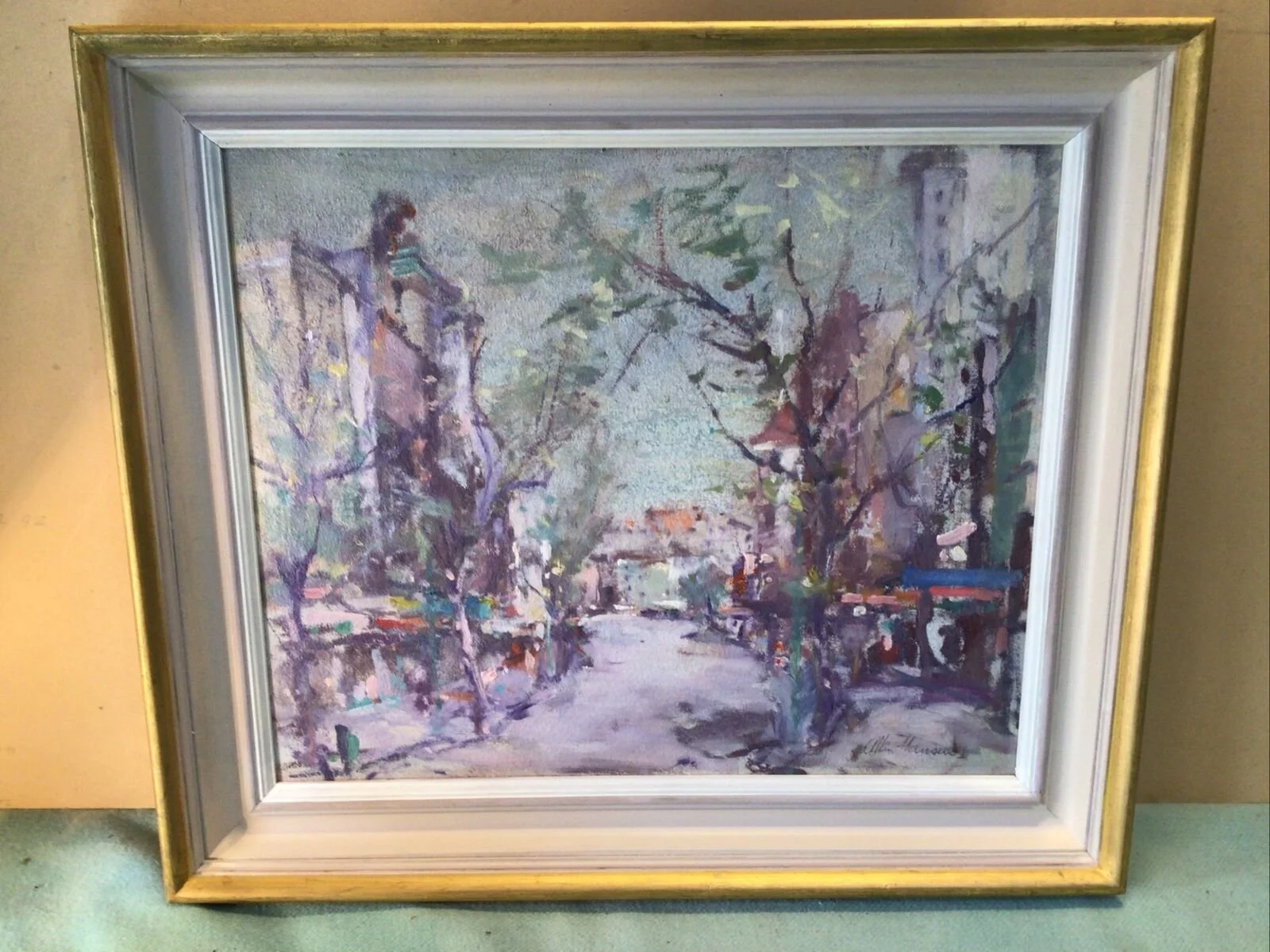 Kenneth Jack 1968 Marble Bar W.A Framed Oil Painting — Hatherley Fine Art