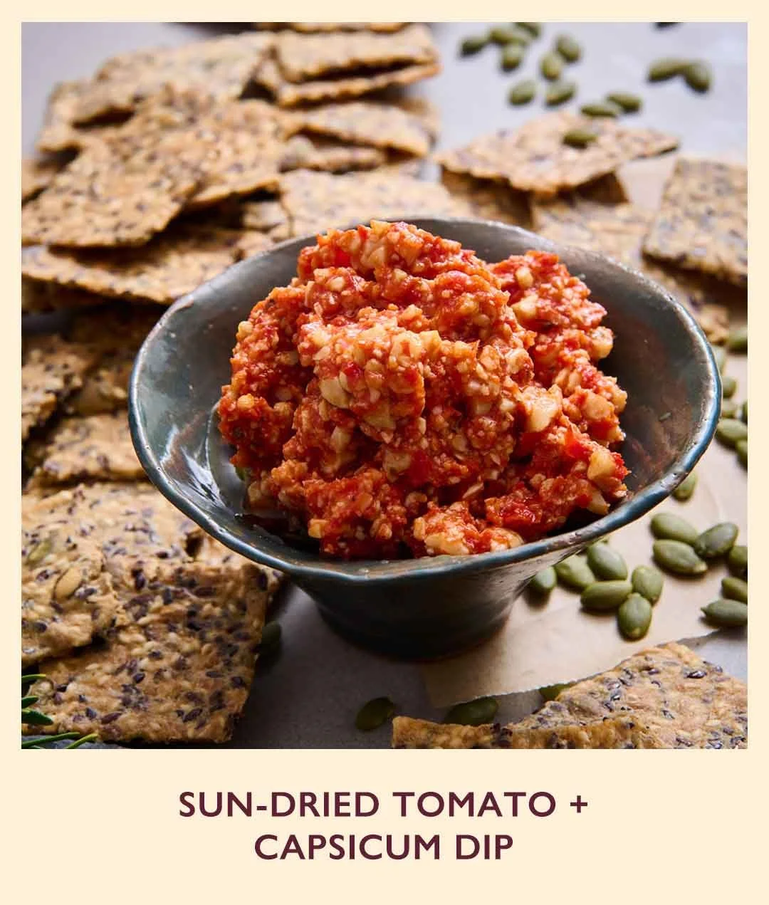 Mette is Baking - Healthy Seeded Australian Crackers