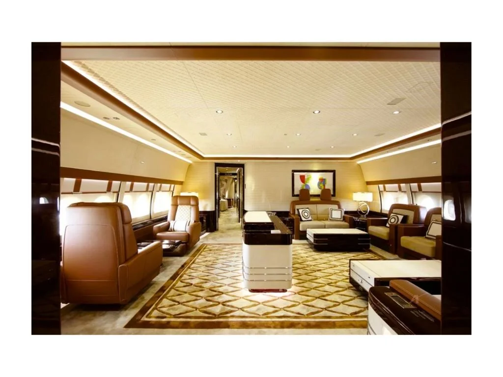Inside the Boeing 747-8i Sky Mansion: A Rare Look at a Design and ...