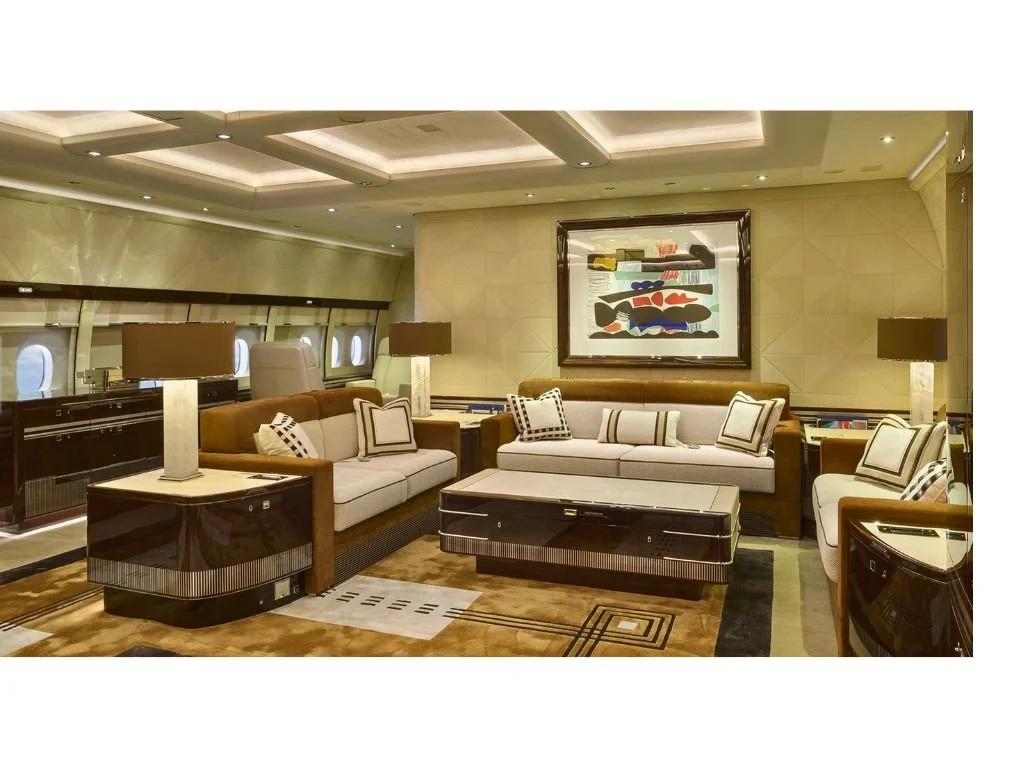 Inside the Boeing 747-8i Sky Mansion: A Rare Look at a Design and ...