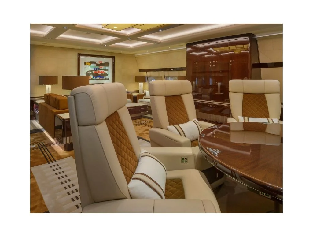 Inside the Boeing 747-8i Sky Mansion: A Rare Look at a Design and ...