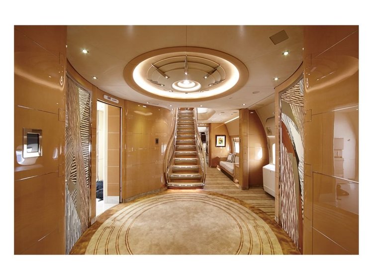 Inside the Boeing 747-8i Sky Mansion: A Rare Look at a Design and ...