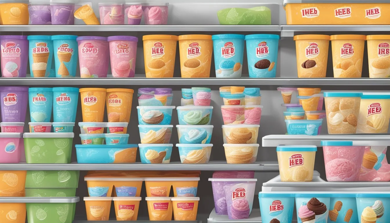 H-E-B Ice Cream: Creamy Creations & Texas-Sized Flavors