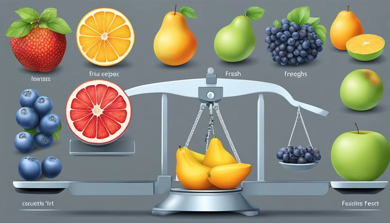 Frozen vs Fresh Fruit Weight: Comparing Quantity and Value