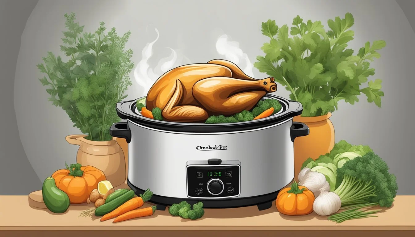 Cooking 6 lb Chicken in Crock Pot: Tender & Juicy Slow Cooker Recipe