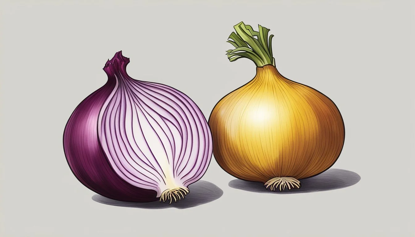 How to Substitute Red Onion for Yellow Onion