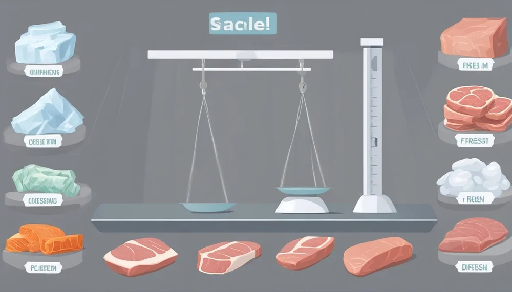 Frozen vs Fresh Meat Weight: Understanding the Difference in Measurements