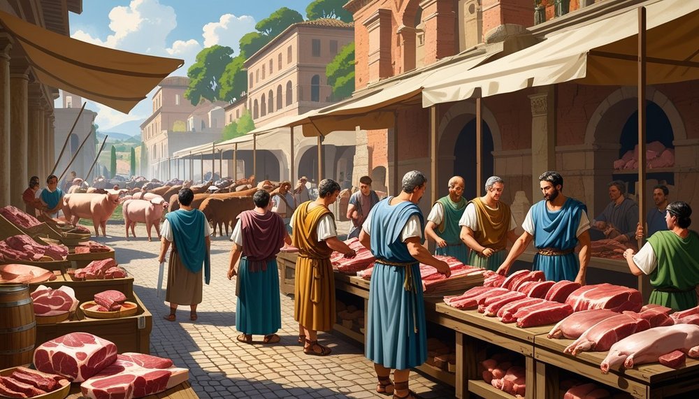 Ancient Rome’s Meat Consumption: Dietary Habits & Cultural Significance
