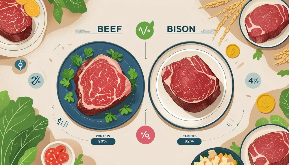 Beef vs. Bison: Taste, Price & Nutrition Compared for Smart Shoppers