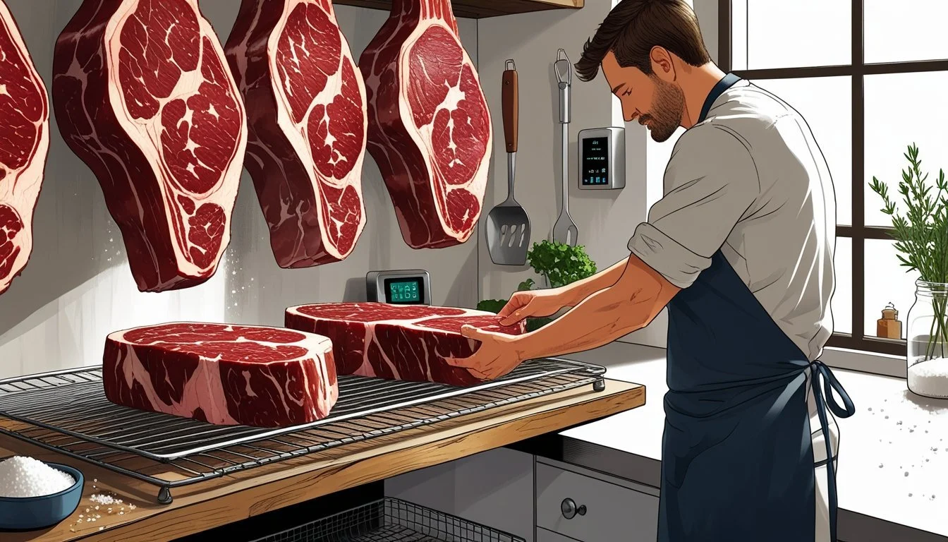 Dry-Aging Steaks at Home Made Easy: Simple Methods Without Fancy Equipment