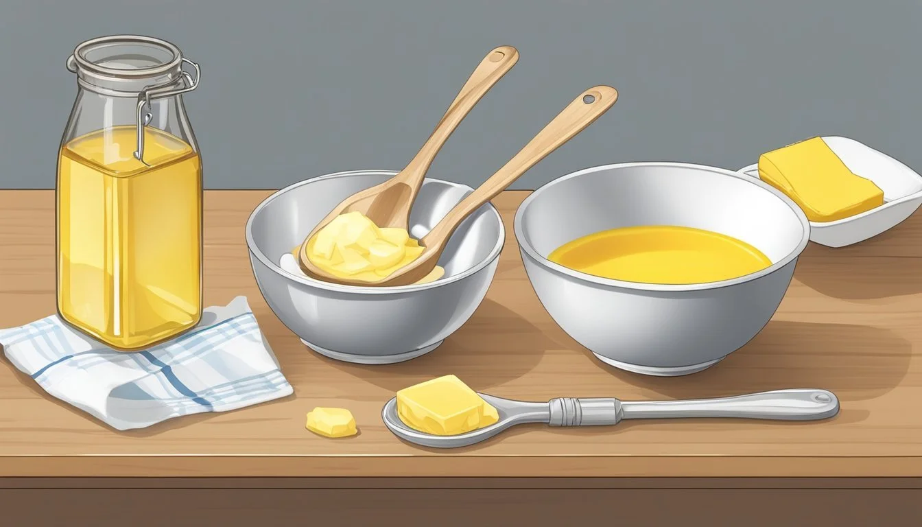 How to Substitute Oil for Butter