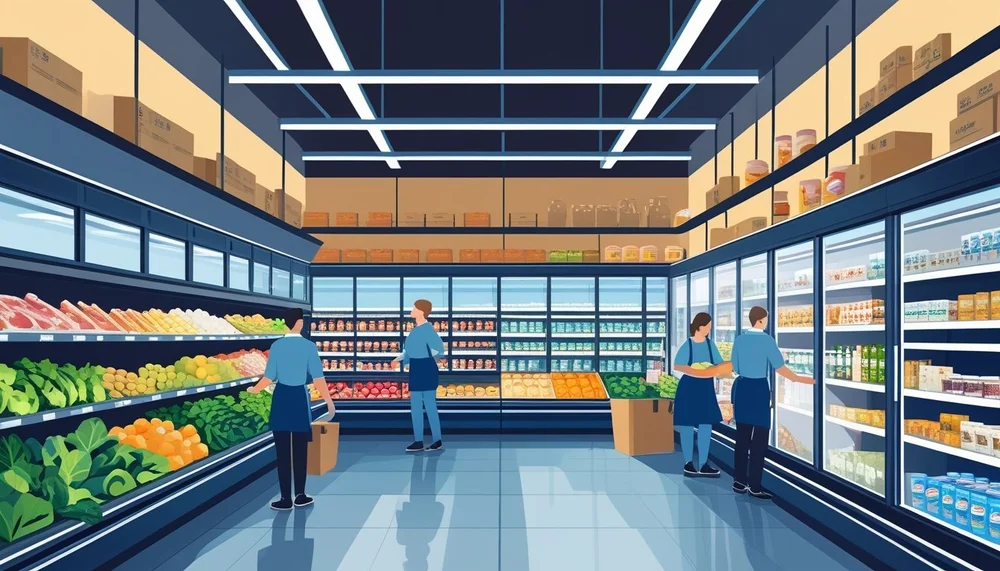 Temperature Zoning in Grocery Stores: Boost Food Safety & Save Energy