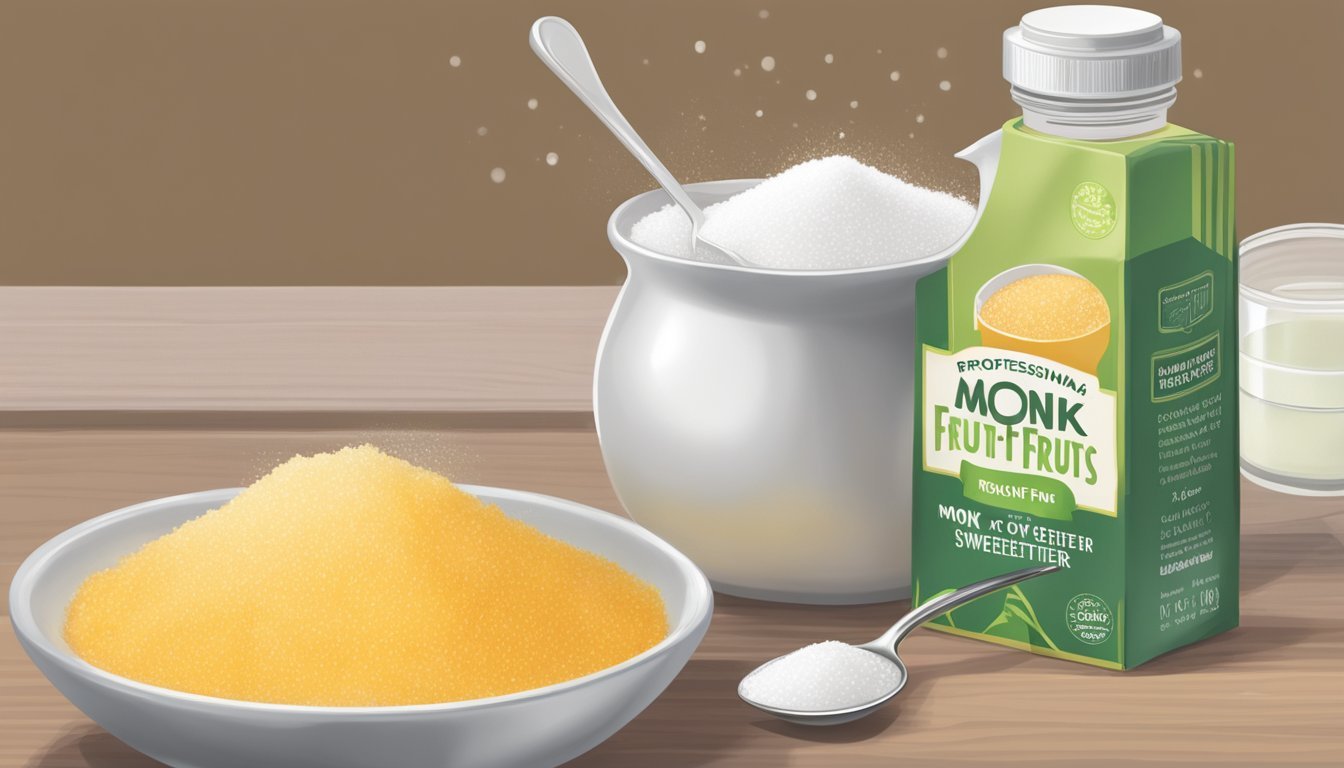 How to Substitute Monk Fruit Sweetener for Sugar