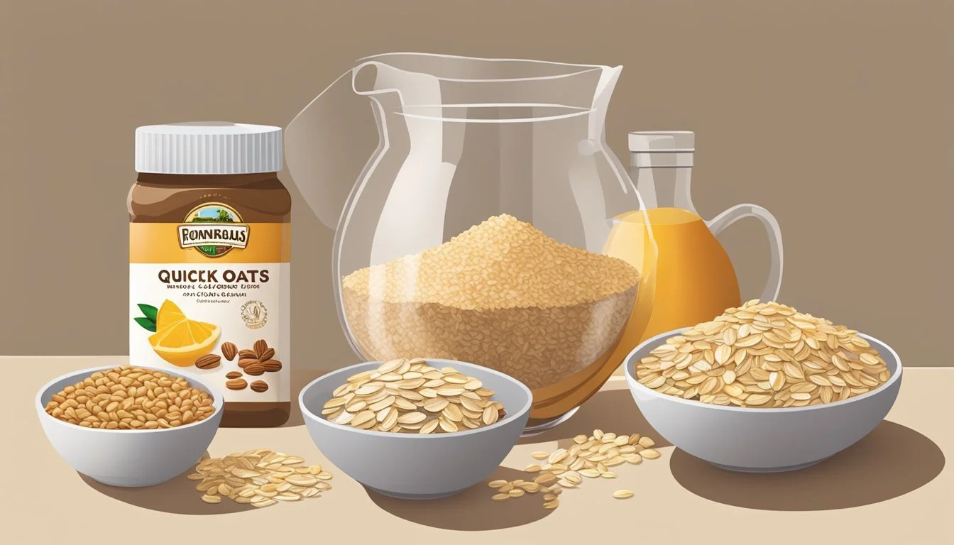 How to Substitute Quick Oats for Rolled Oats