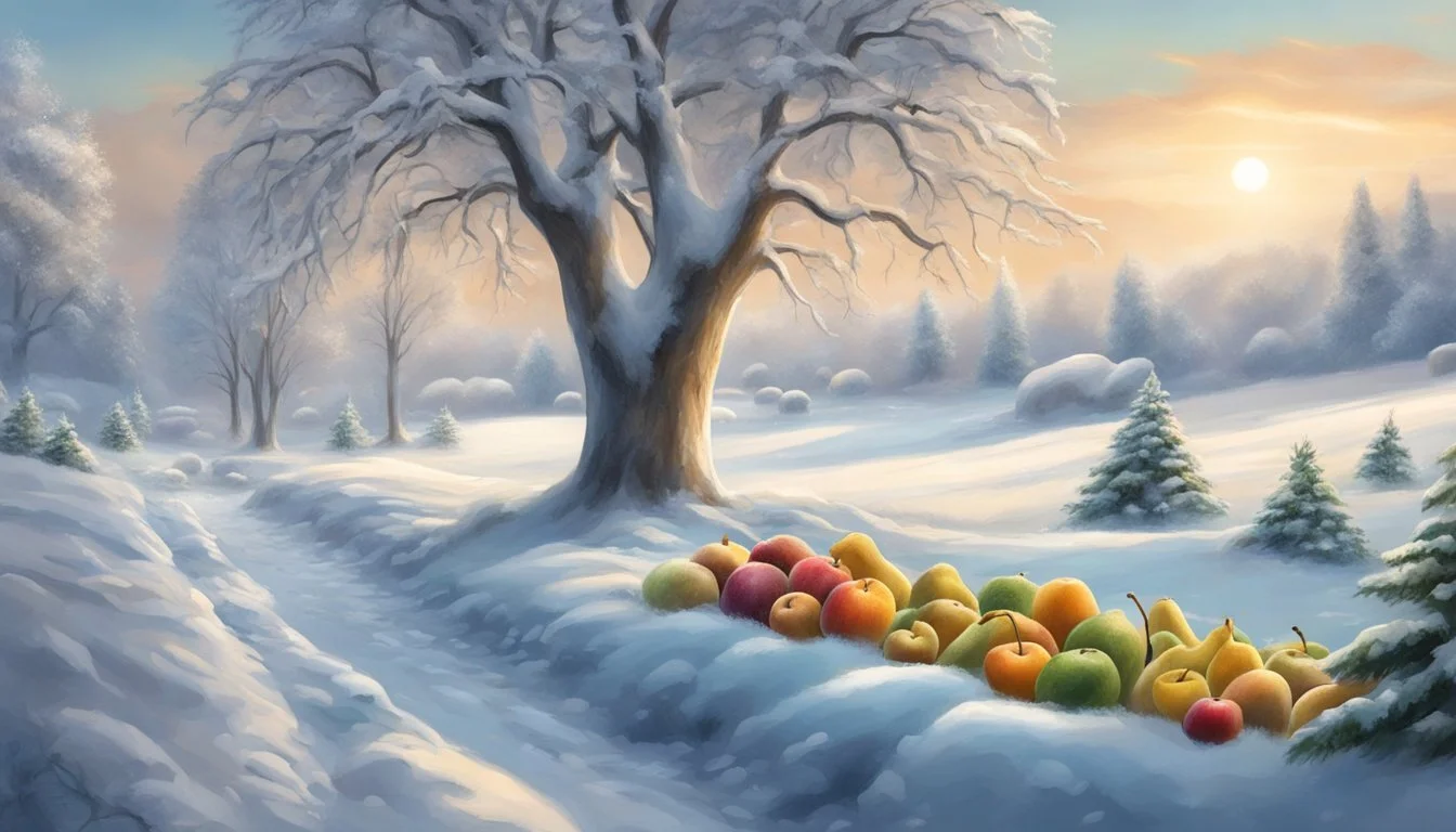 Minnesota Seasonal Fruit & Vegetables in February