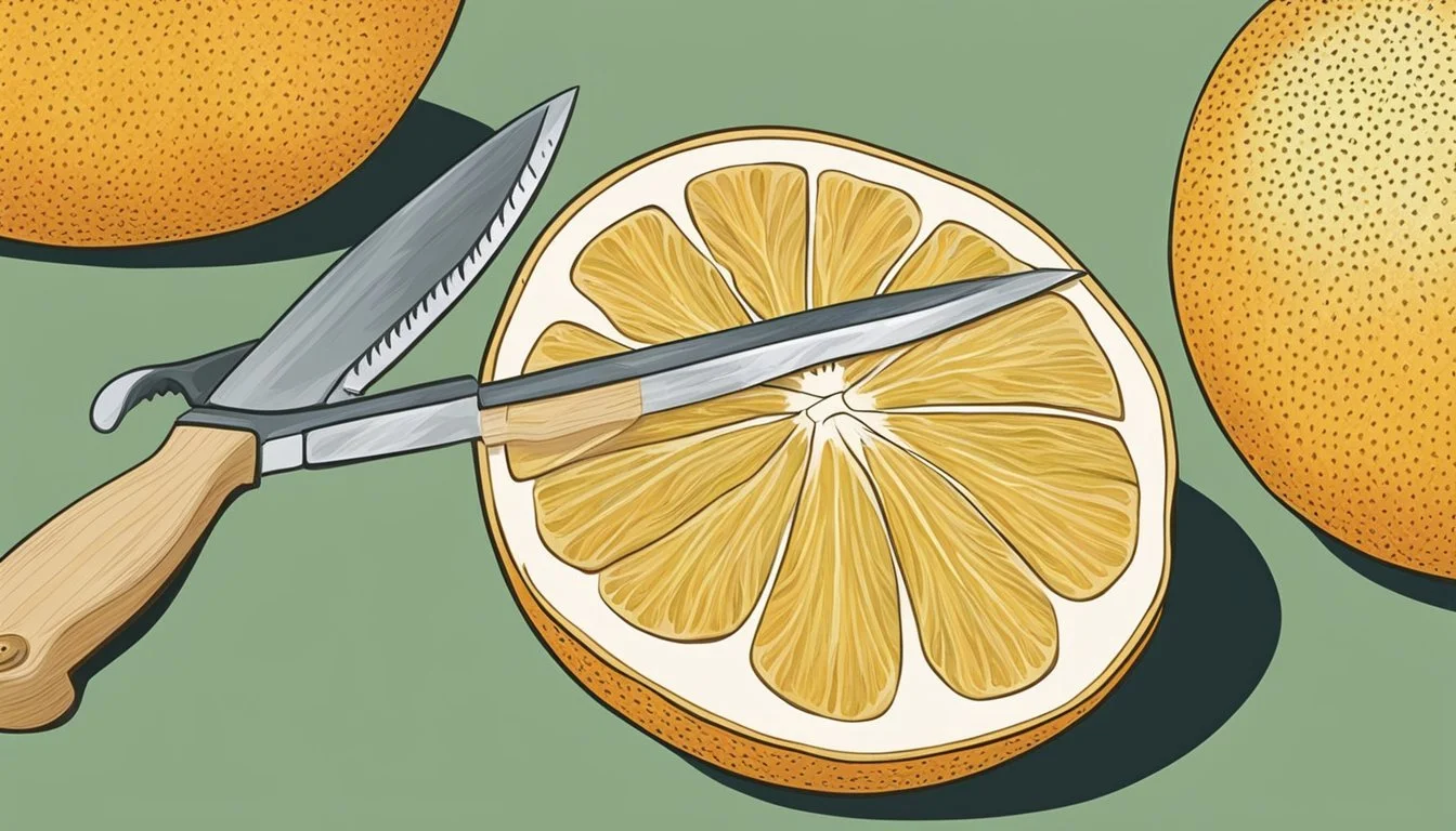Savoring Citrus Delight: Simple Steps for Enjoying a Pomelo