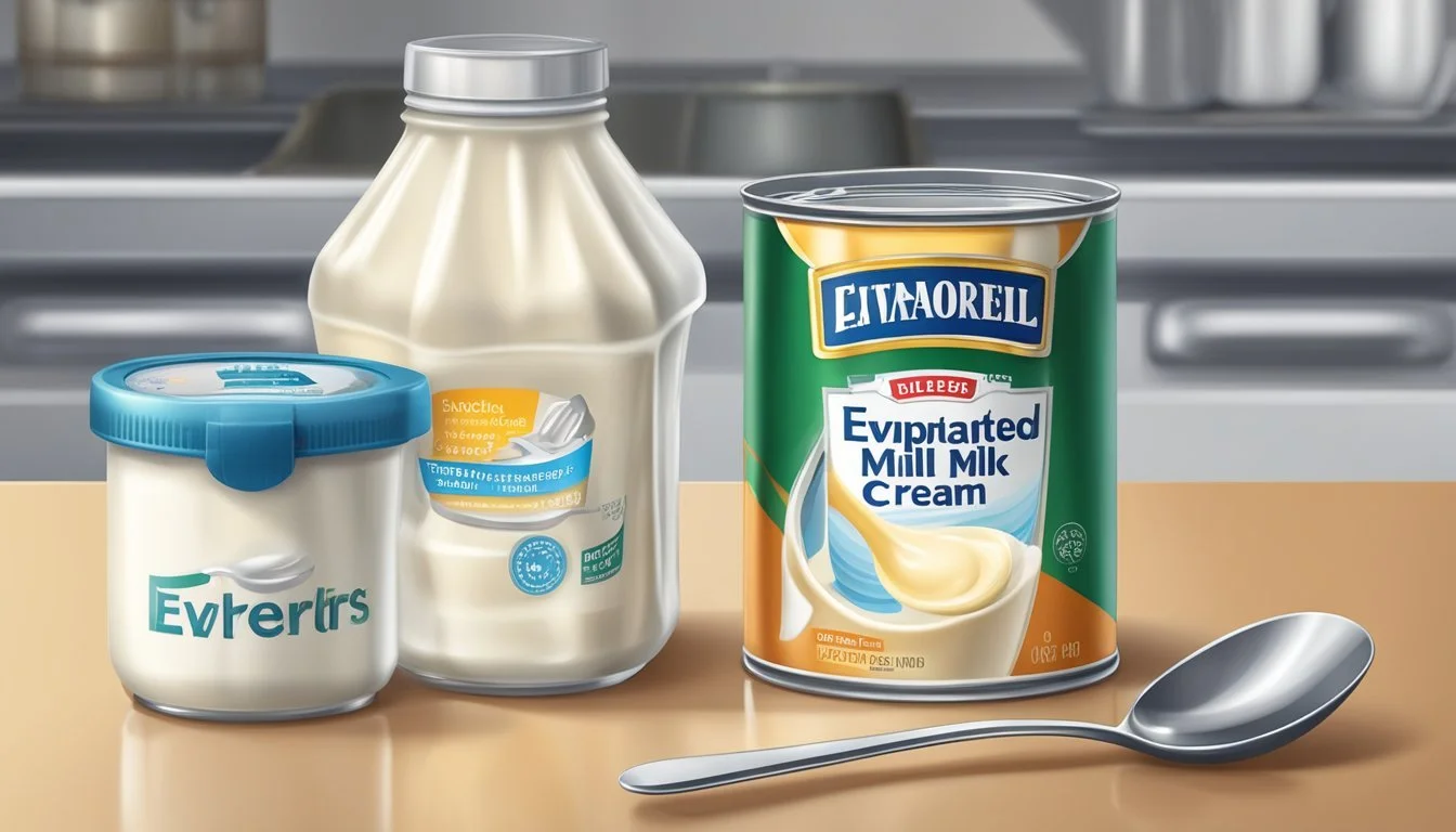 How to Substitute Evaporated Milk for Heavy Cream