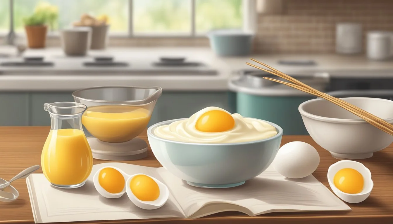 How to Substitute Egg Yolk for Whole Egg in Custard