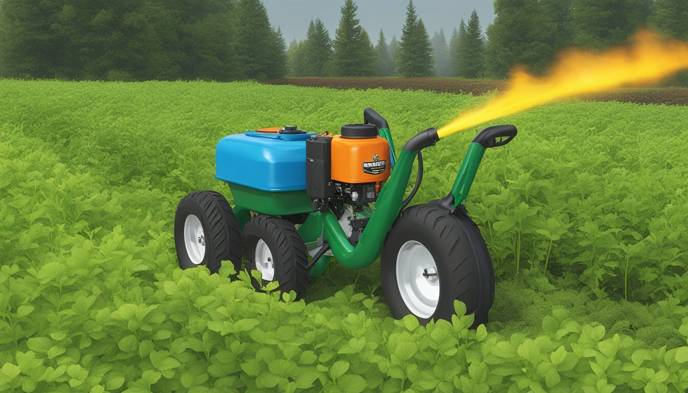 Mastering Weed Control: Effortlessly Eliminate Weeds with a Propane ...