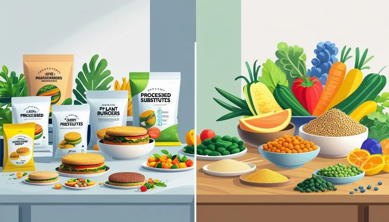 When to Choose Processed Substitutes vs Whole Foods for Balanced Nutrition