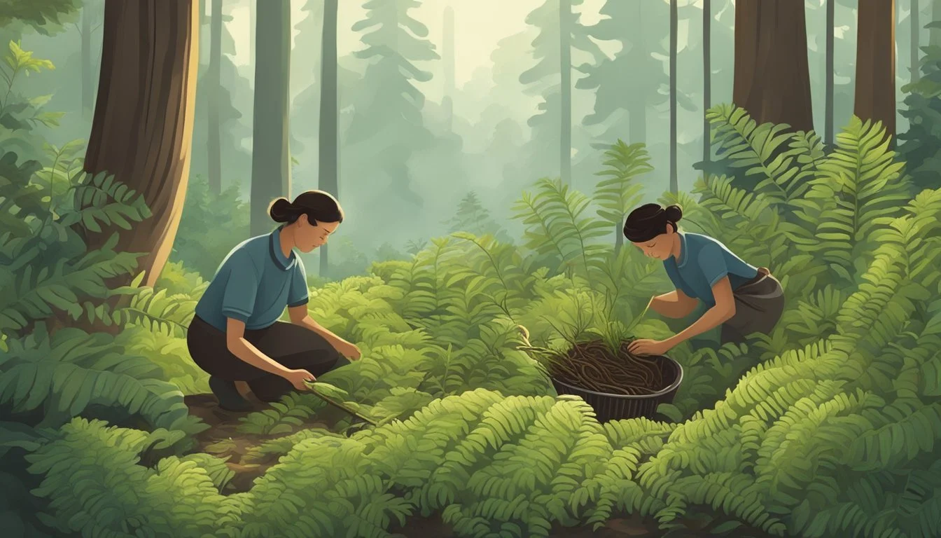 The Ultimate Guide to Foraging and Harvesting Licorice Fern | Expert ...