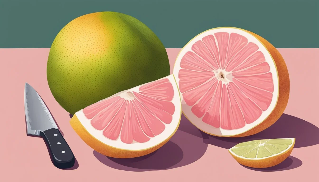 Savoring Citrus Delight: Simple Steps for Enjoying a Pomelo