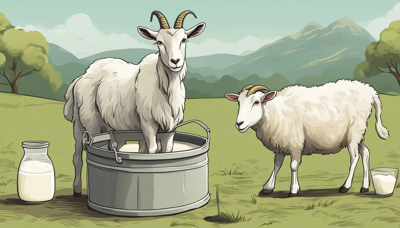 How to Substitute Goat Milk for Sheep Milk in Cheese Making