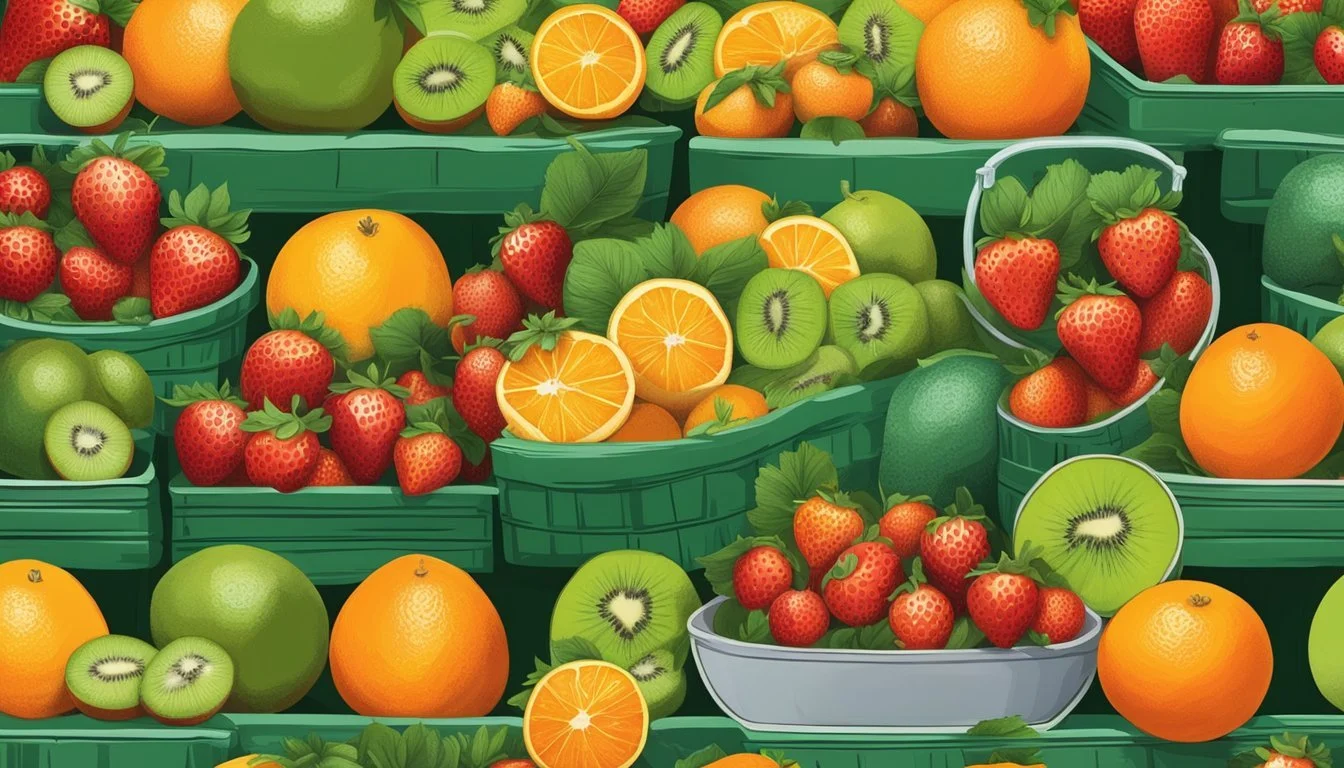 California Seasonal Fruit & Vegetables in March