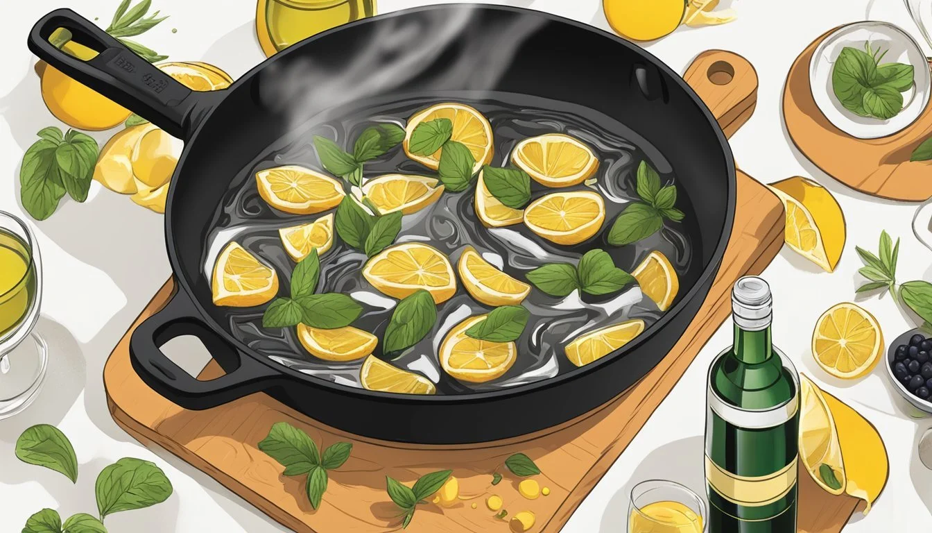 How to Substitute Vermouth for White Wine in Cooking