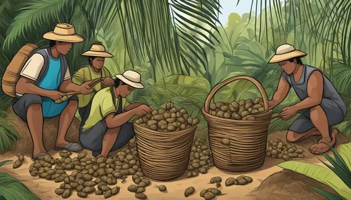 Palm Grubs: Exploring the Amazonian Jungle Delicacy