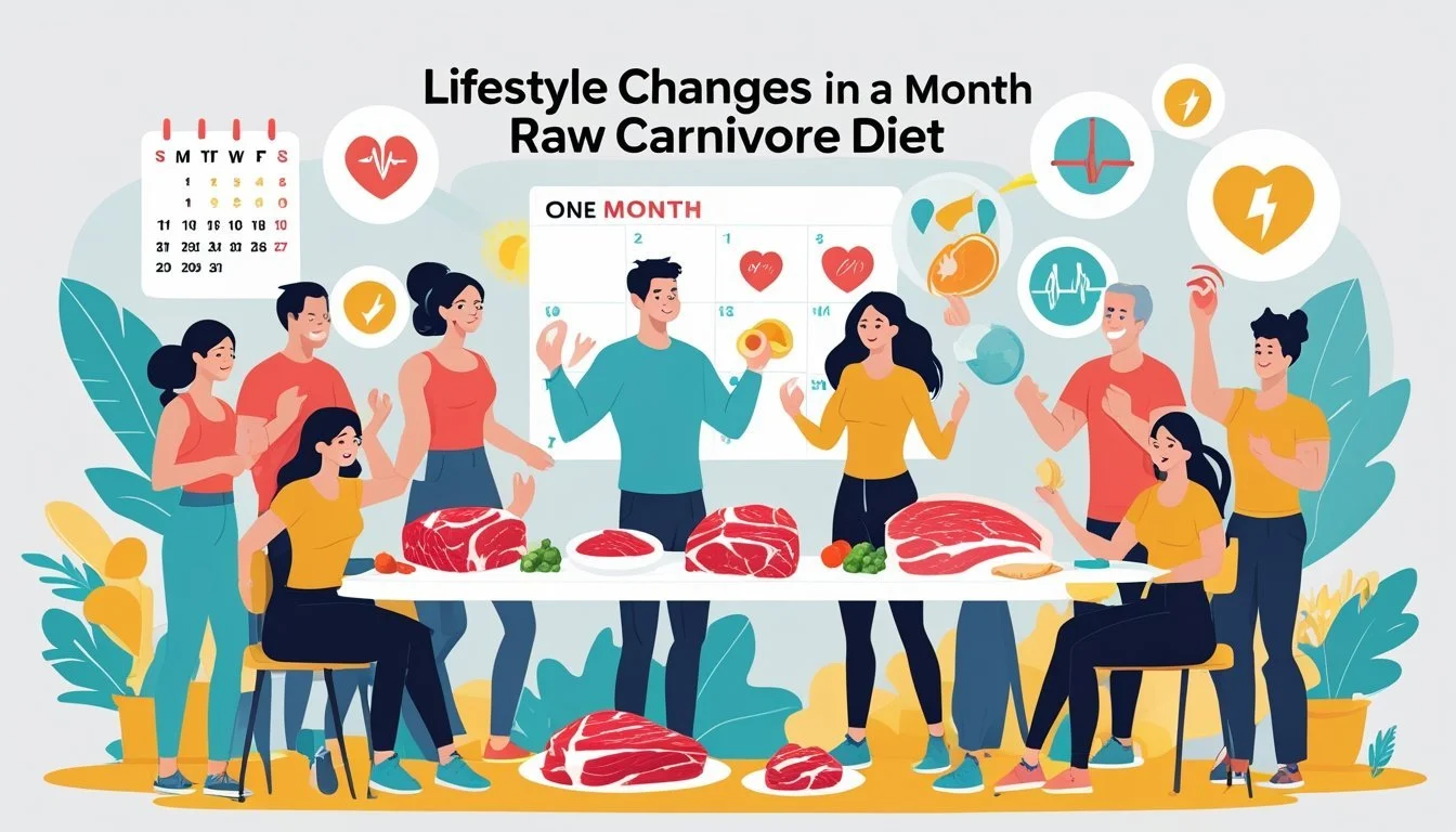 A Month of Raw Carnivore: Health Changes, Energy Boost & Real Results